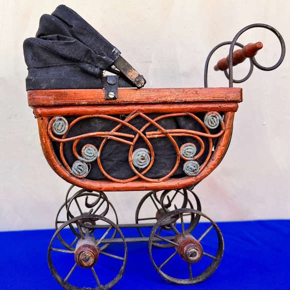 Accents | Rustic Baby Carriage Decorative Carriage | Poshmark